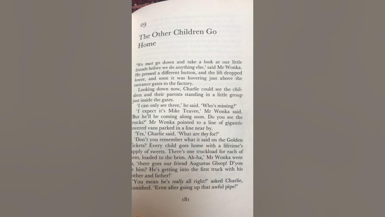 Chapter 29 the other children go home - YouTube