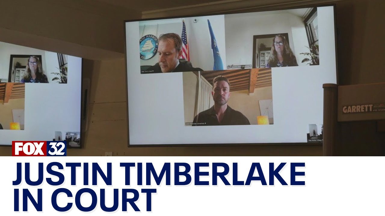 Across America: Justin Timberlake appears in court for DWI charge - YouTube
