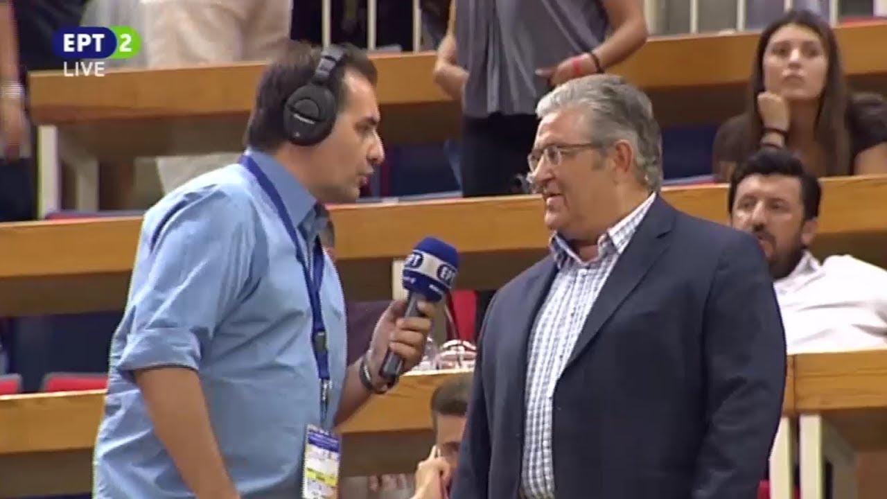 ΔΗΛΩΣΗ ΤΟΥ Δ. ΚΟΥΤΣΟΥΜΠΑ ΑΠΟ ΤΟΝ ΑΓΩΝΑ ΤΗΣ ΕΘΝΙΚΗΣ ΜΠΑΣΚΕΤ ΜΕ ΤΗΝ ...