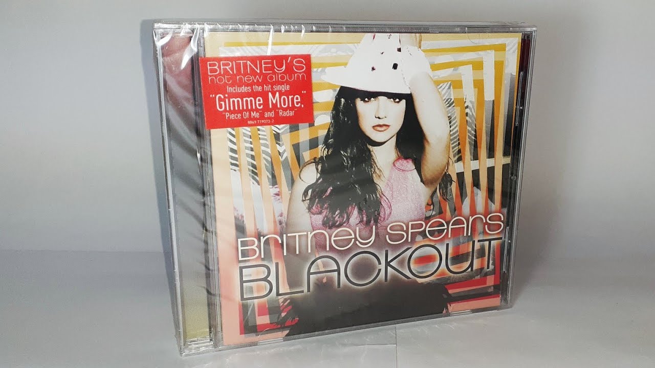 BLACKOUT - BRITNEY SPEARS - CD Unboxing - YouTube