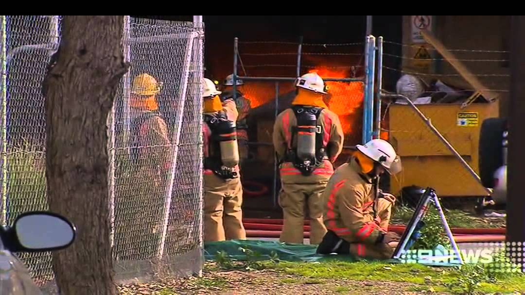 Wingfield Fire | 9 News Adelaide - YouTube