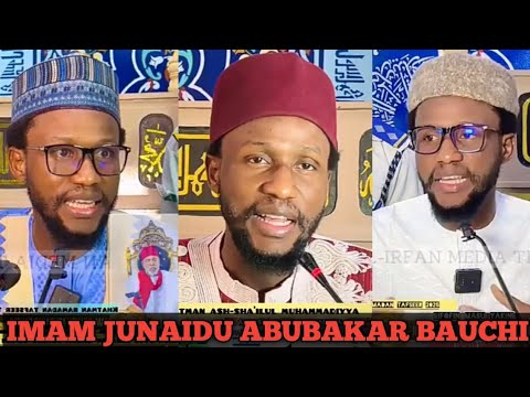 TIRKASHI😳Yanda Imam Junaidu Yashirya Wasu Sakkoni Dan Ya Kaisu Madina Gaban Annabi S.A.W - YouTube