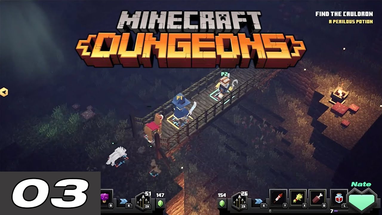 Minecraft Dungeons: Let's play Co-op | 03 - YouTube