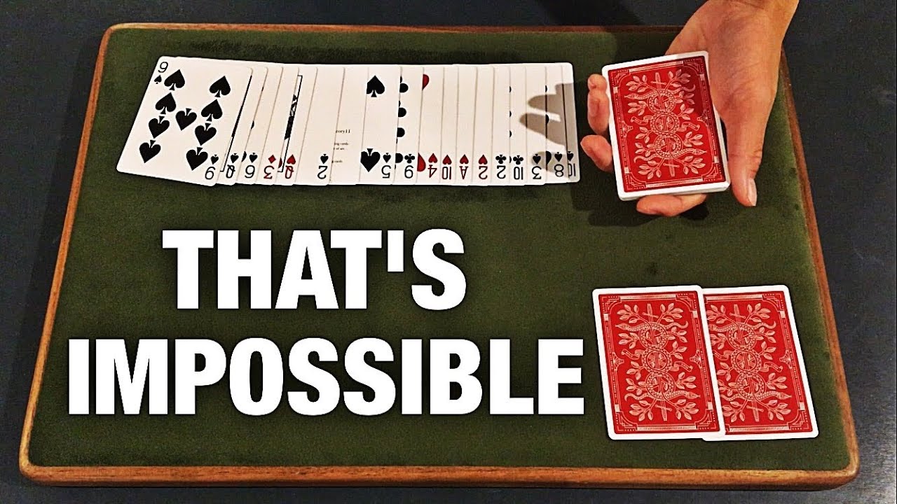 This Insane Card Trick Fools 99 99 Of People Youtube