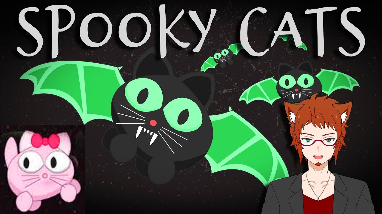 Livestream: Spooky Cats! A Cute And Spooky Game For Halloween! - YouTube