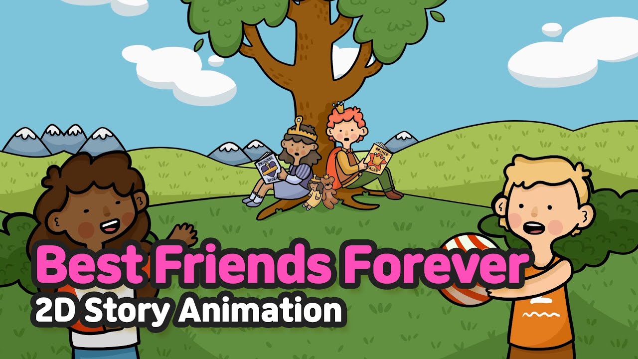 Best Friends Forever | 2D Story Animation - YouTube