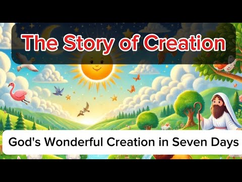 The Seven Days of Creation | Bible Story for Kids | God's Wonderful ...