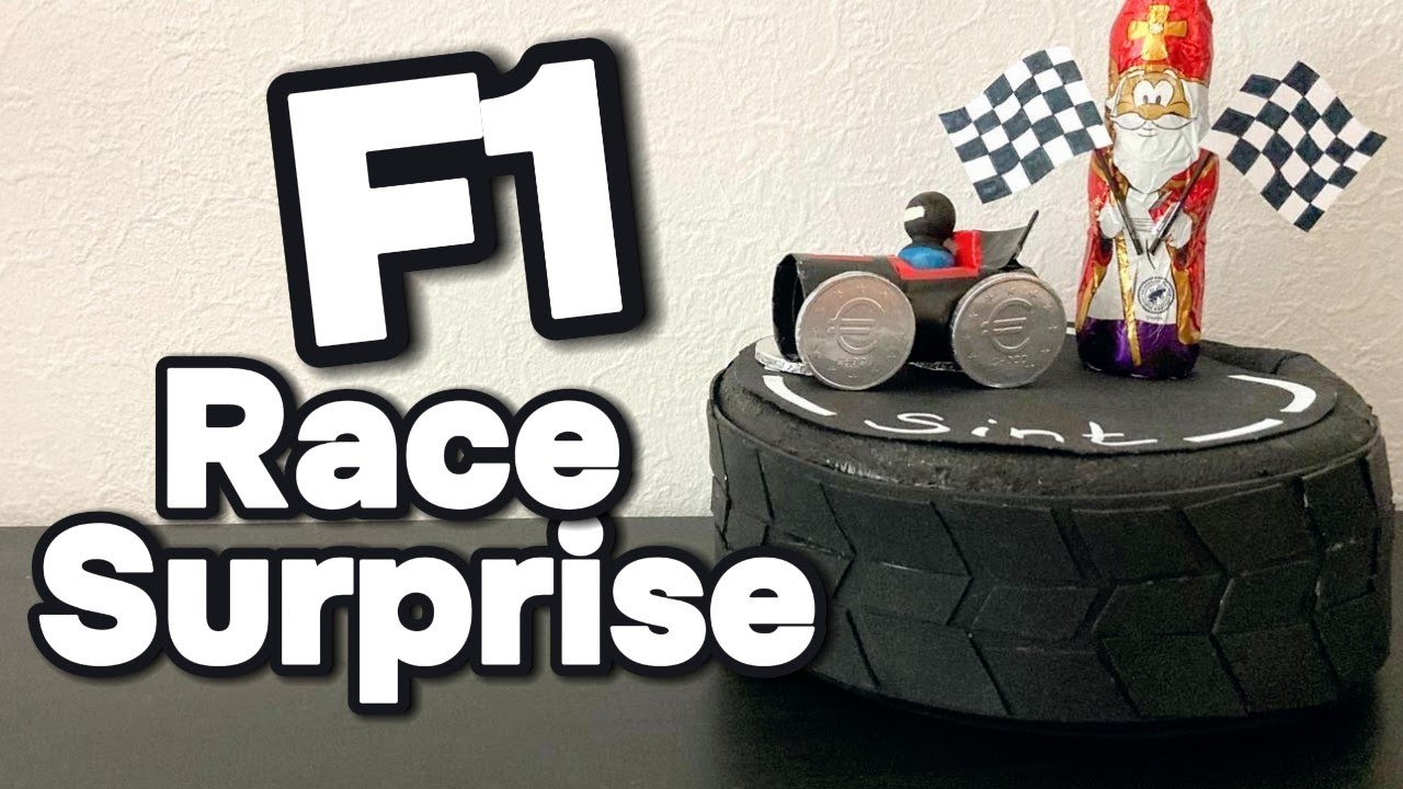DIY: FORMULE 1 Sinterklaas Surprise - Maak zelf een F1 Race Autoband ...