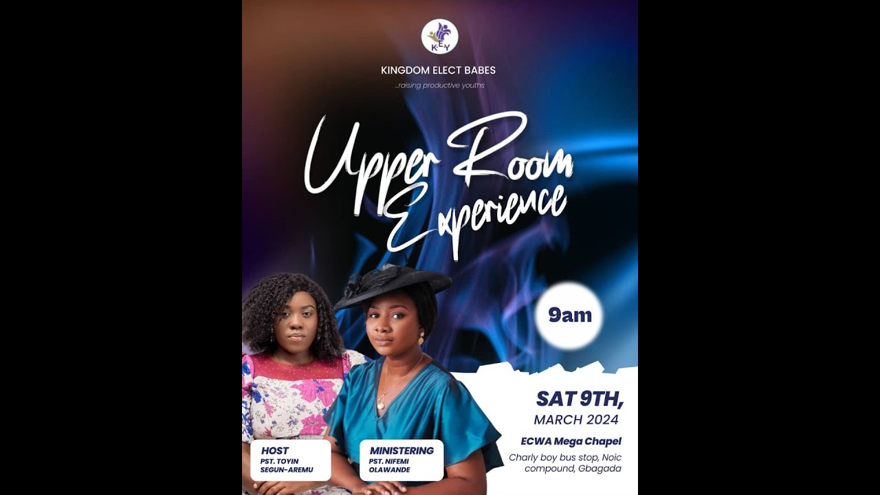 THE UPPER ROOM EXPERIENCE | 9th March 2024 - YouTube