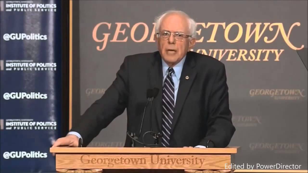 Bernie Sanders Defines Democratic Socialism in 1 Min Evoking FDR & MLK ...