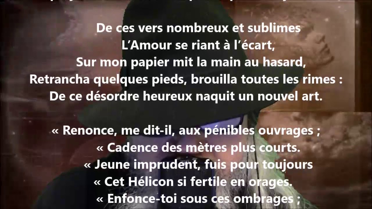 Je chantais les combats - Antoine Bertin lu par Yvon Jean - YouTube