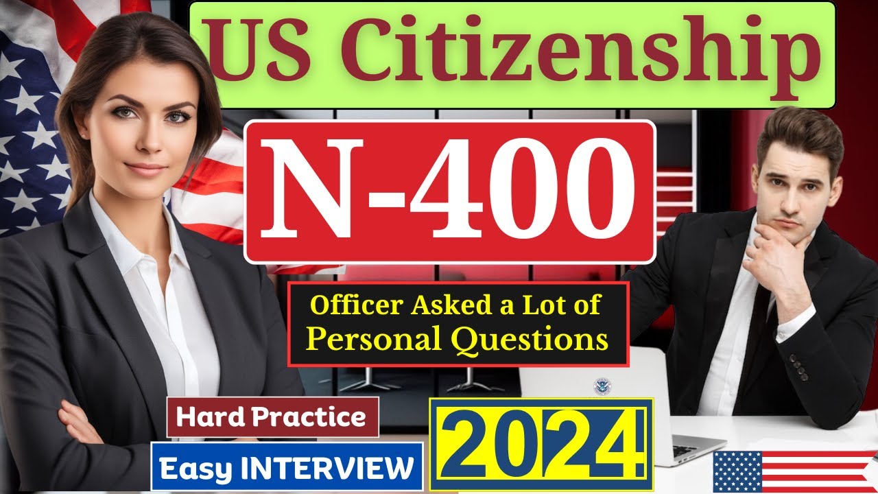 NEW! US Citizenship Interview 2024 Questions & Answers Practice (Actual ...