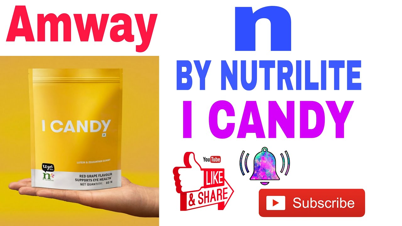 I CANDY #Amway n by Nutrilite #For eye Health #Amway I CANDY Gummy # ...