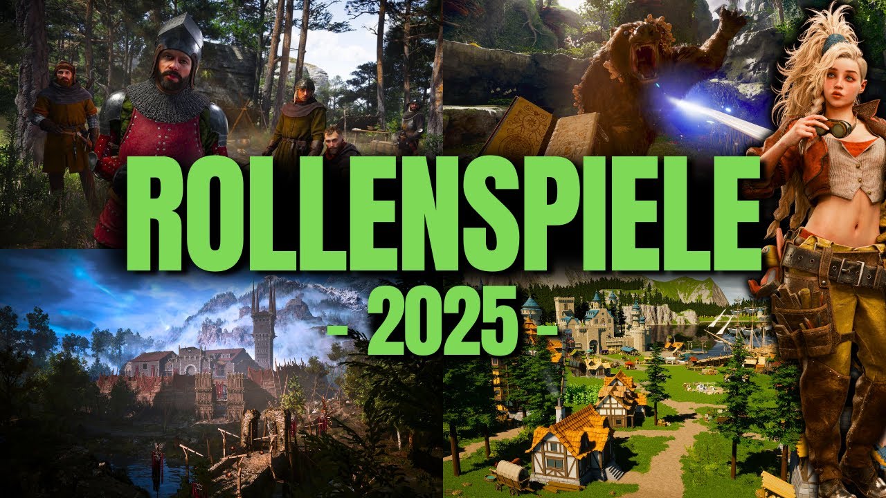 TOP 7 Rollenspiele 2025 – Diese Titel darfst du auf keinen Fall ...
