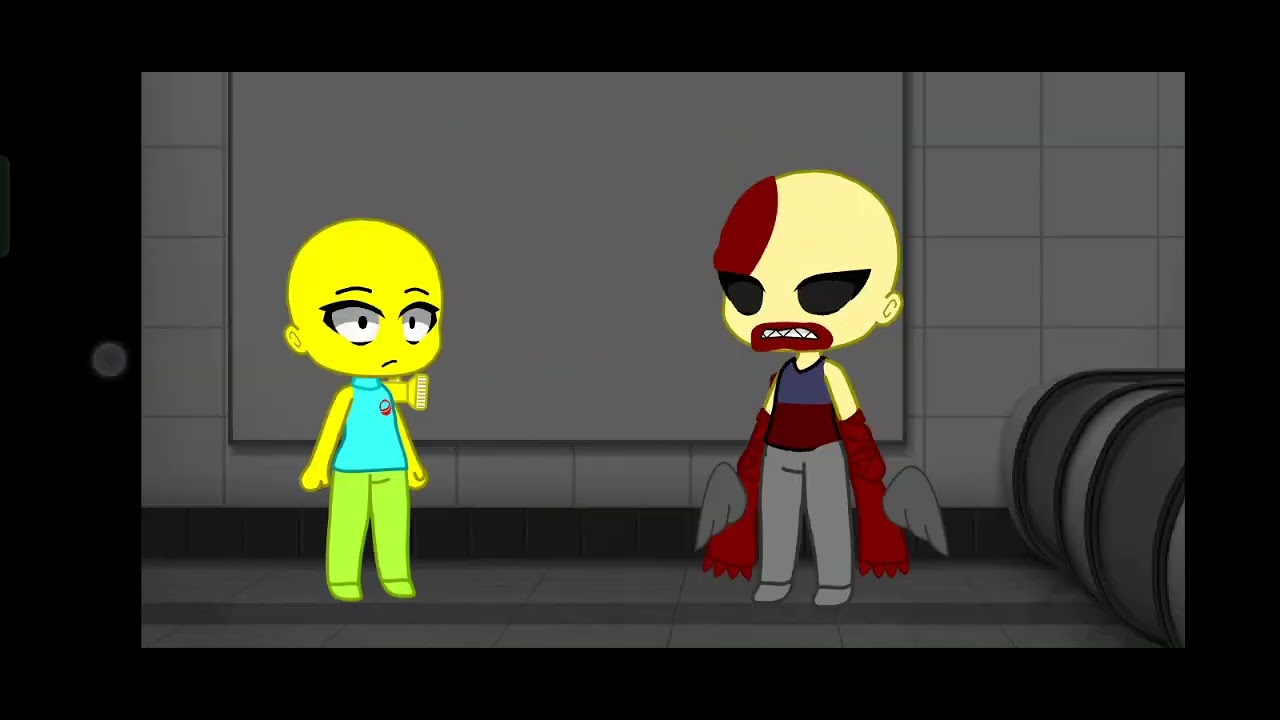 Residence massacre in gacha life (larry scared someone) - YouTube