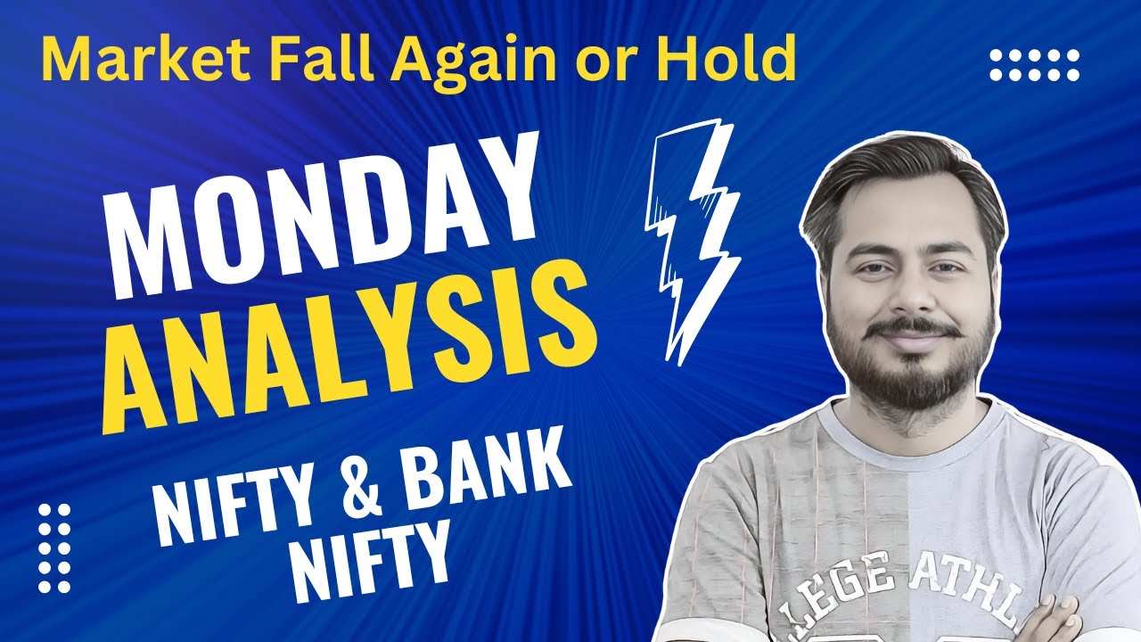 Monday Analysis || Nifty & Bank Nifty || Market Fall Again || - YouTube