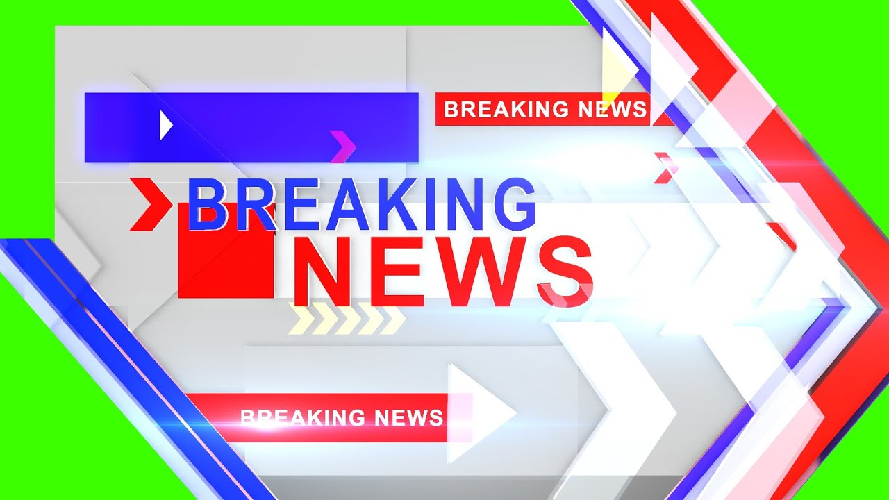 Breaking News Bumper Transition Green Screen Video - YouTube