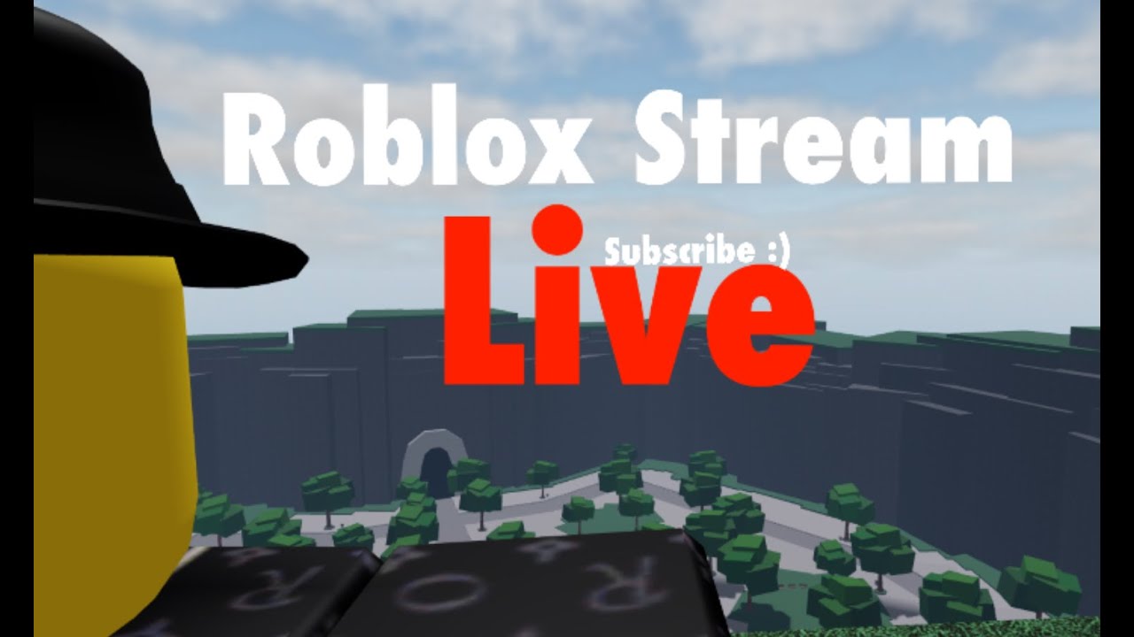 Playing Roblox Live 🔴 - YouTube
