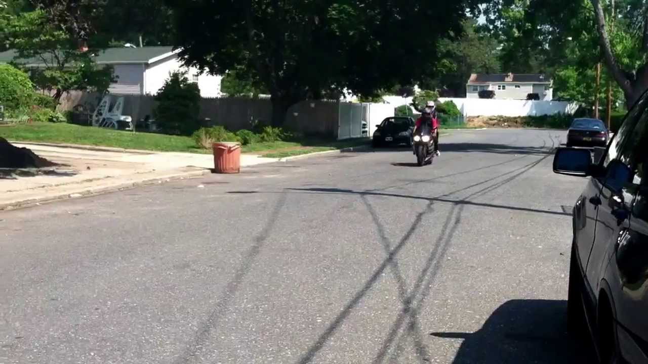 My first motorcycle ride - YouTube