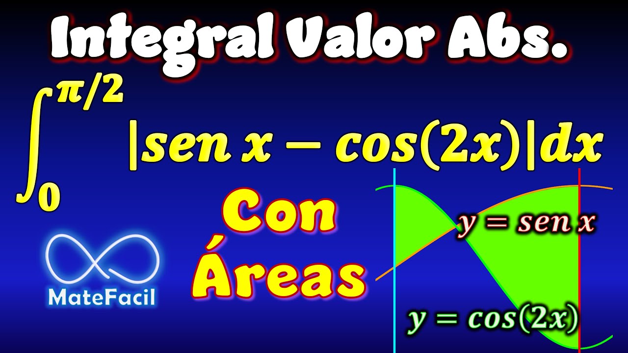 Integral de VALOR ABSOLUTO (con funciones trigonométricas) - YouTube
