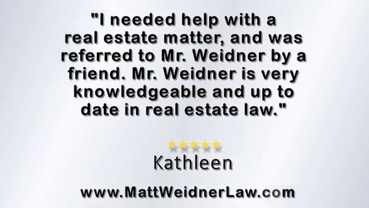 Attorney: Matthew D. Weidner - REVIEWS - St. Petersburg, FL Lawyer ...