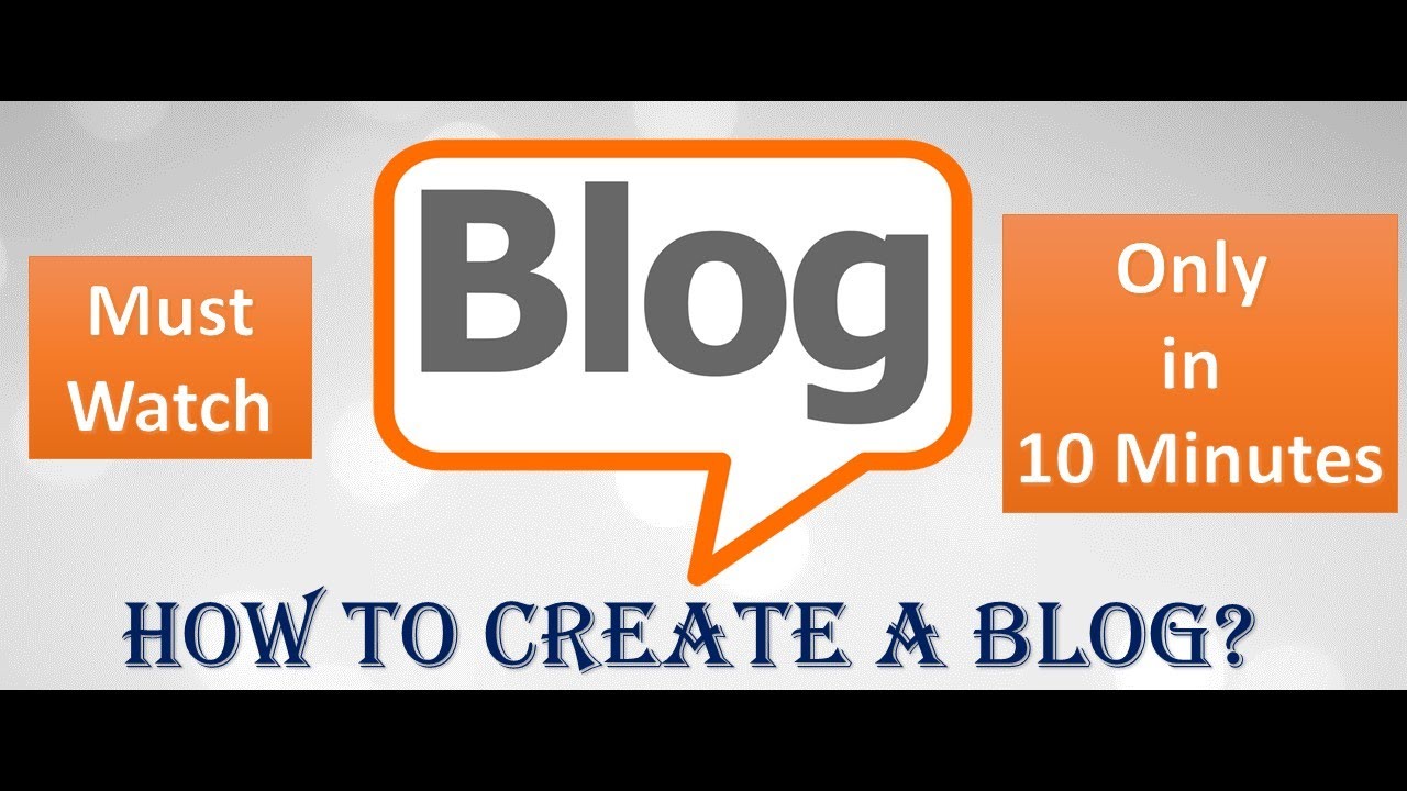 How to create a blog in 10 minutes?🔥🔥🔥 - YouTube