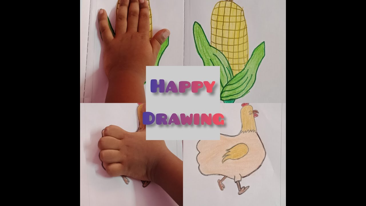 FUN DRAWING WITH PALM FOR KIDS - YouTube
