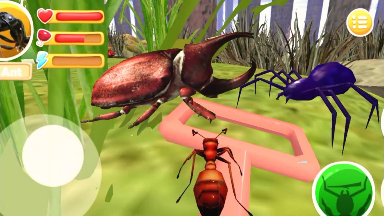 Semut Semut Kecil Melawan Kecoak Bersama Laba Laba Hitam Raksasa - Ant ...