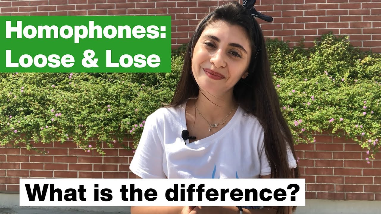 Homophones Loose And Lose YouTube homophones-loose-and-lose-youtube