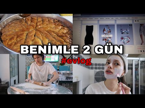 30 KAT BAKLAVA AÇTIM😍 I Nemlendirici Maske Denedim, Dresslily Alışverişim VLOG #66