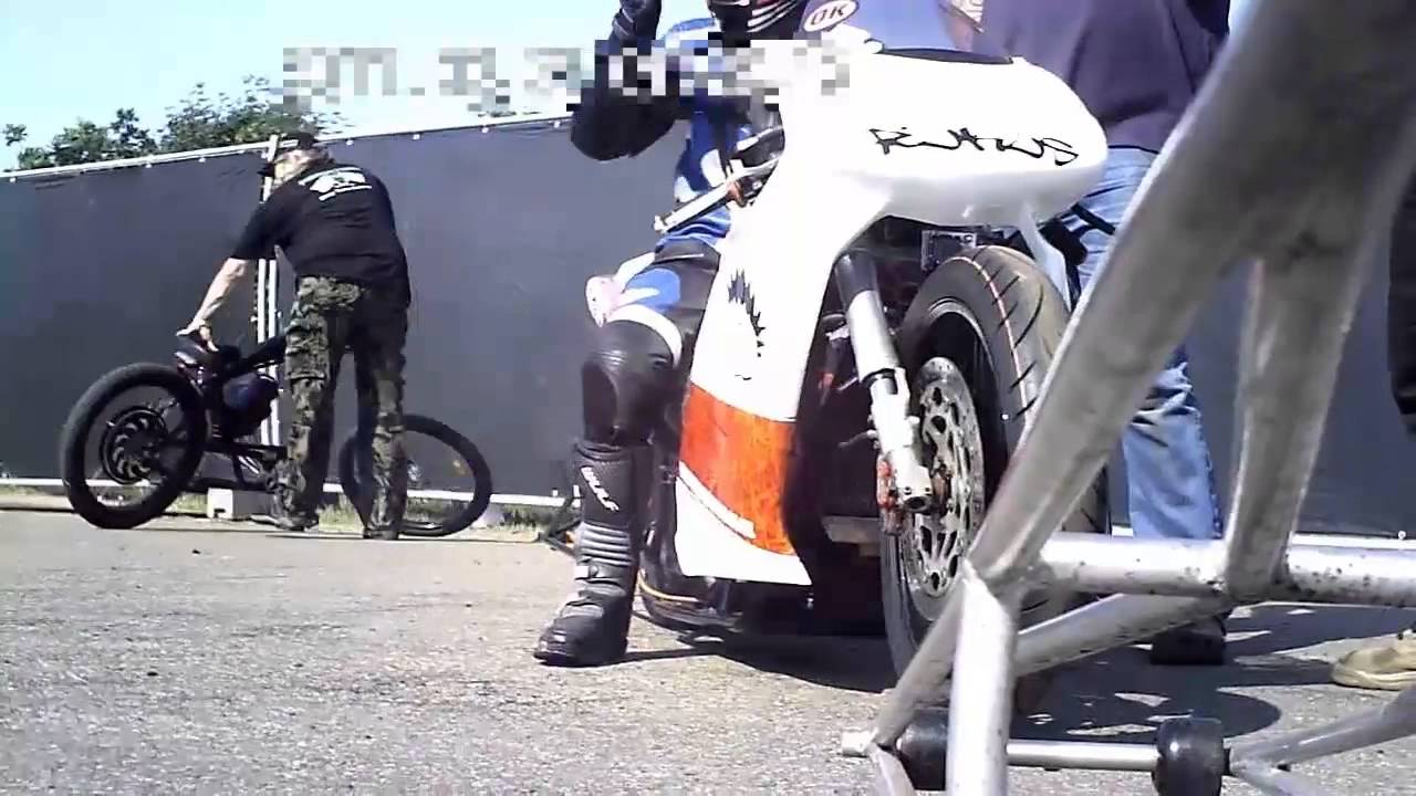 Junior Drag Bike Racing In Drachten - YouTube