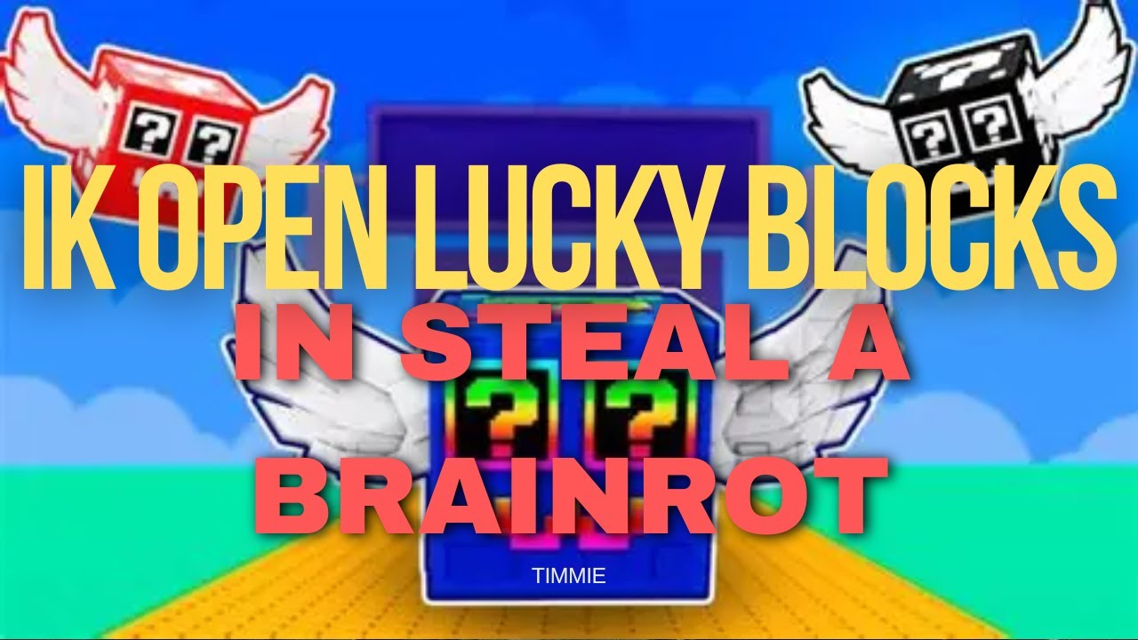 IK OPEN LUCKY BLOCKS!! - YouTube