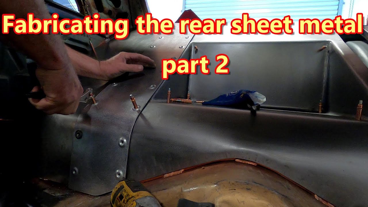 #72 My 67 Chevelle, Fabricating the rear sheet metal, part 2 - YouTube