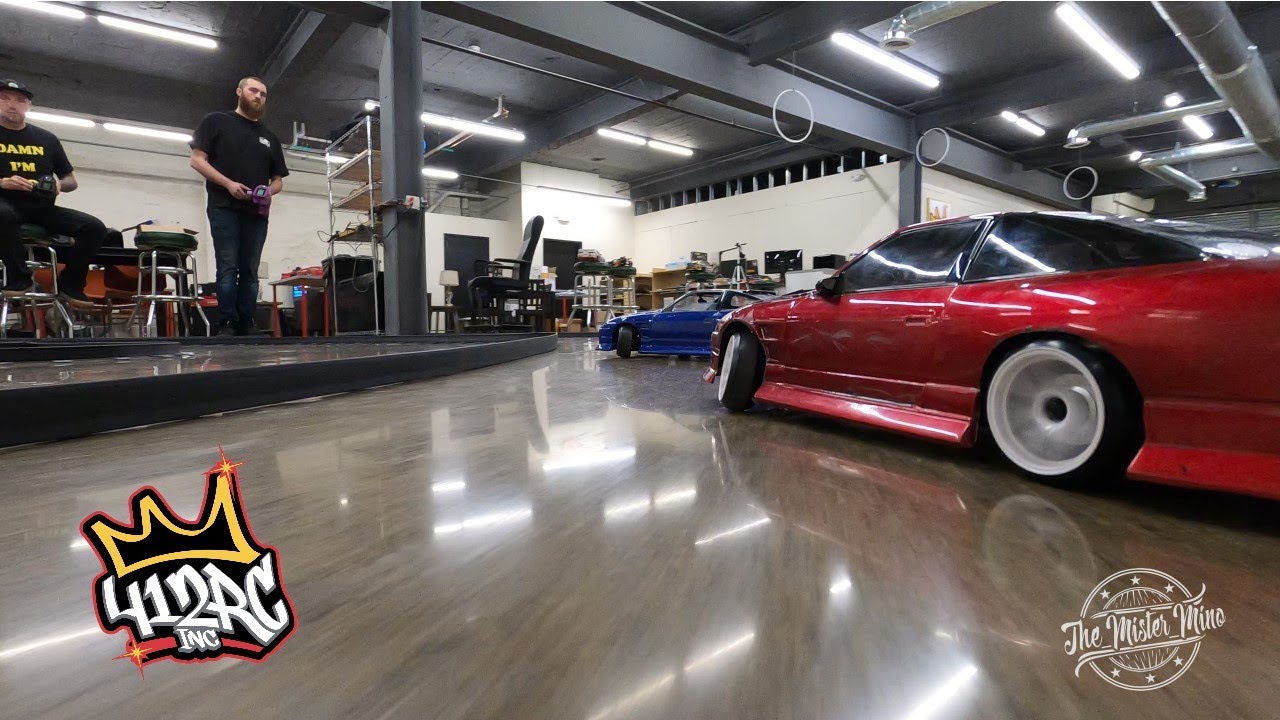 RC Drift - Very First Laps of New Track Layout at 412RC Inc - RC ...