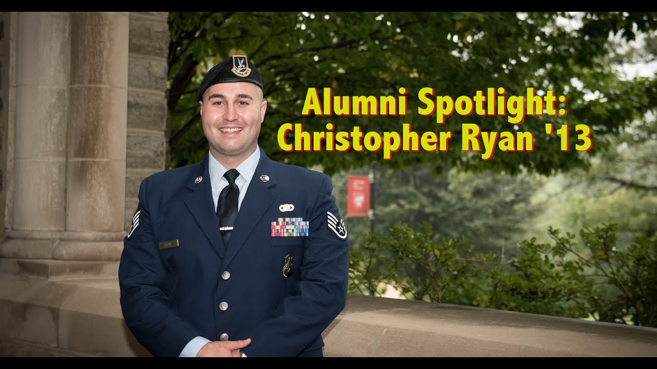 Alumni Spotlight - Christopher Ryan' 13 - US Air Force - YouTube