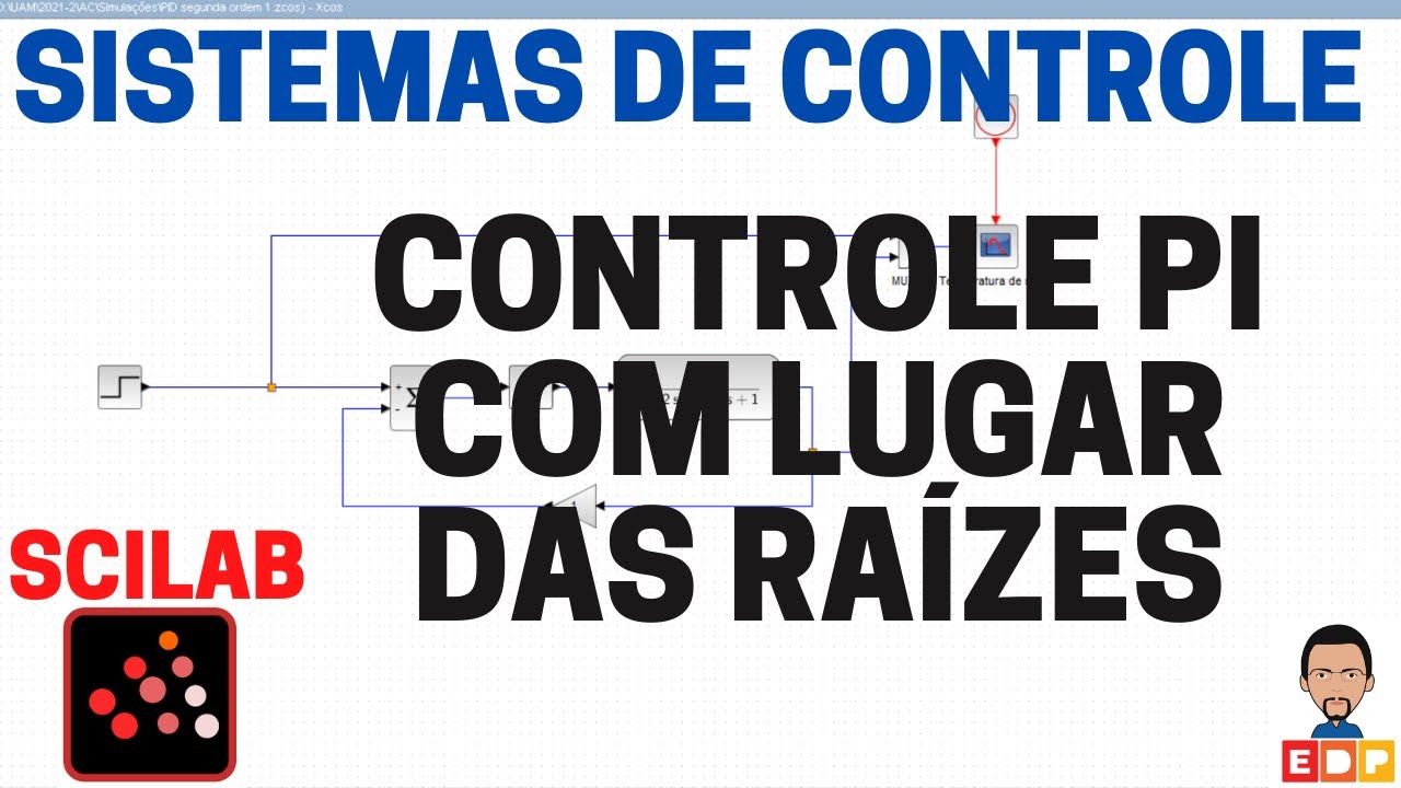 COMO PROJETAR UM CONTROLADOR PI COM O LUGAR DAS RAÍZES - YouTube