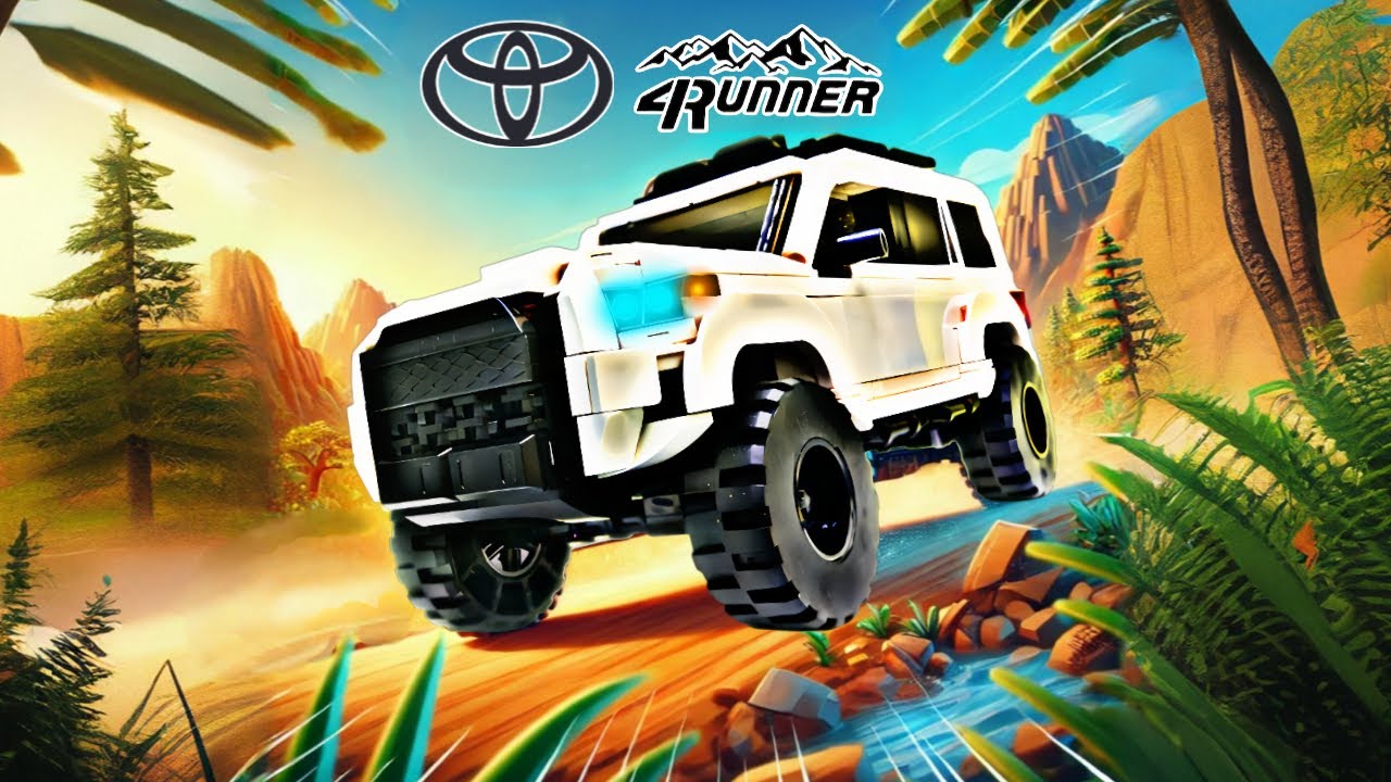 BUILDING the WORLD'S MOST DETAILED LEGO TOYOTA 4Runner SR5 Pro 2023 ...
