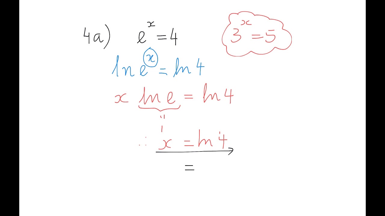 Manipulations With Ln And E Part 2 YouTube