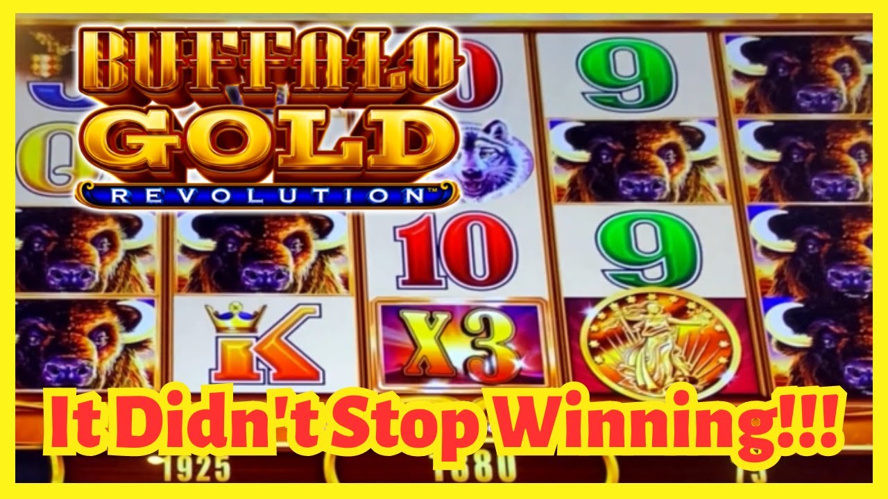 It did it again! Buffalo Gold Revolution slot machine three weeks in a ...