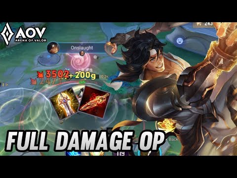 WIRO FULL DAMAGE VERY OP - ARENA OF VALOR - YouTube