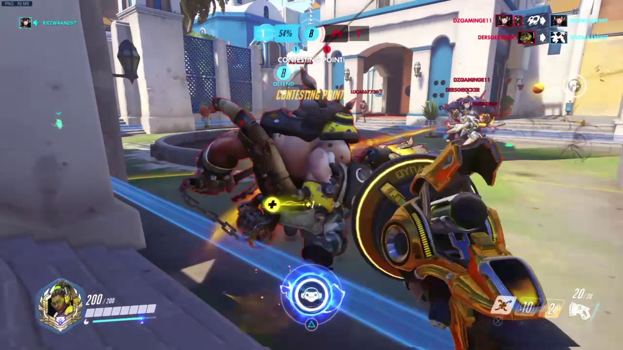 Overwatch Hard carry Lucio - YouTube