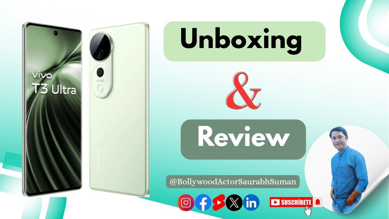 Vivo T3 Ultra Unboxing & Review Product Unboxing - YouTube