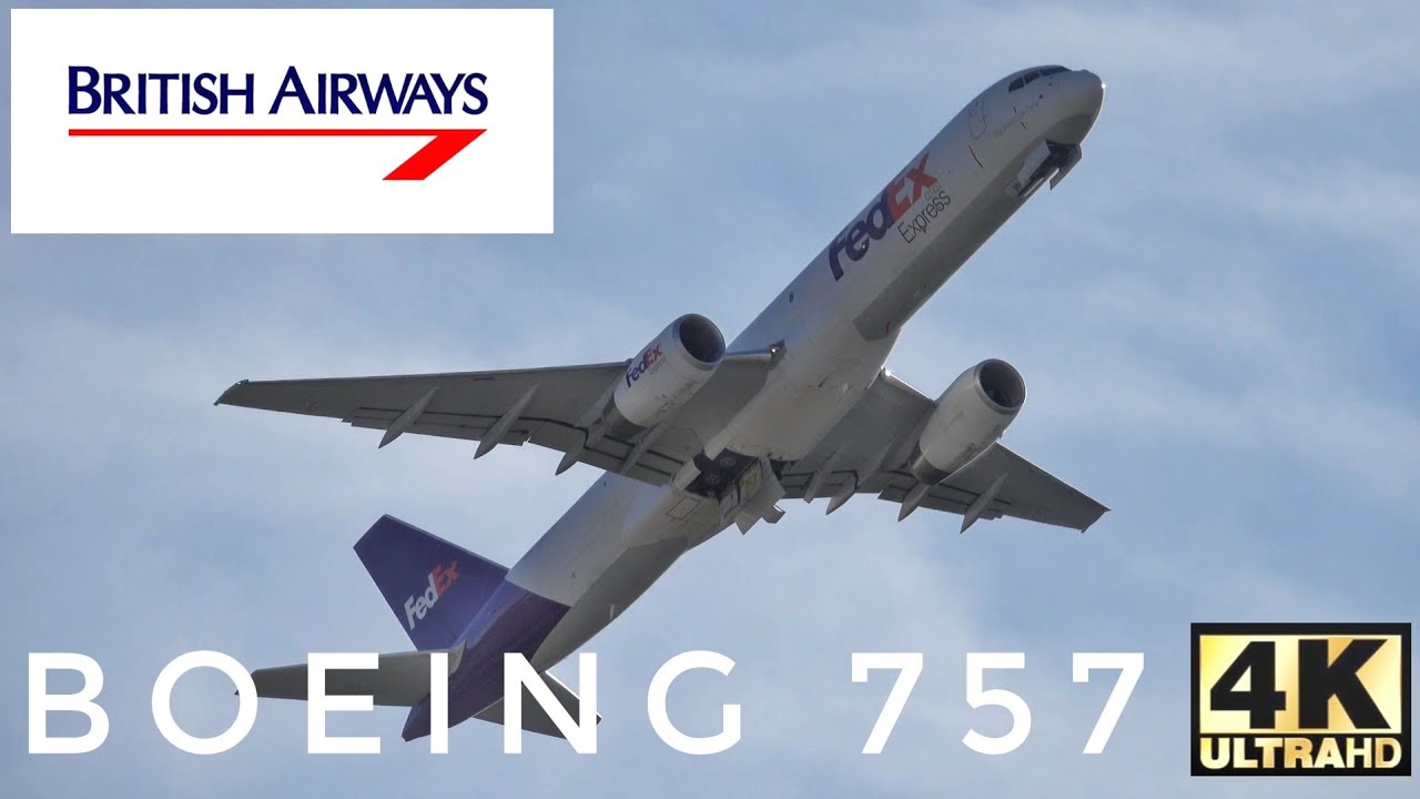 British Airways Boeing 757 FedEX N961FD Now flying Cargo Beautiful ...