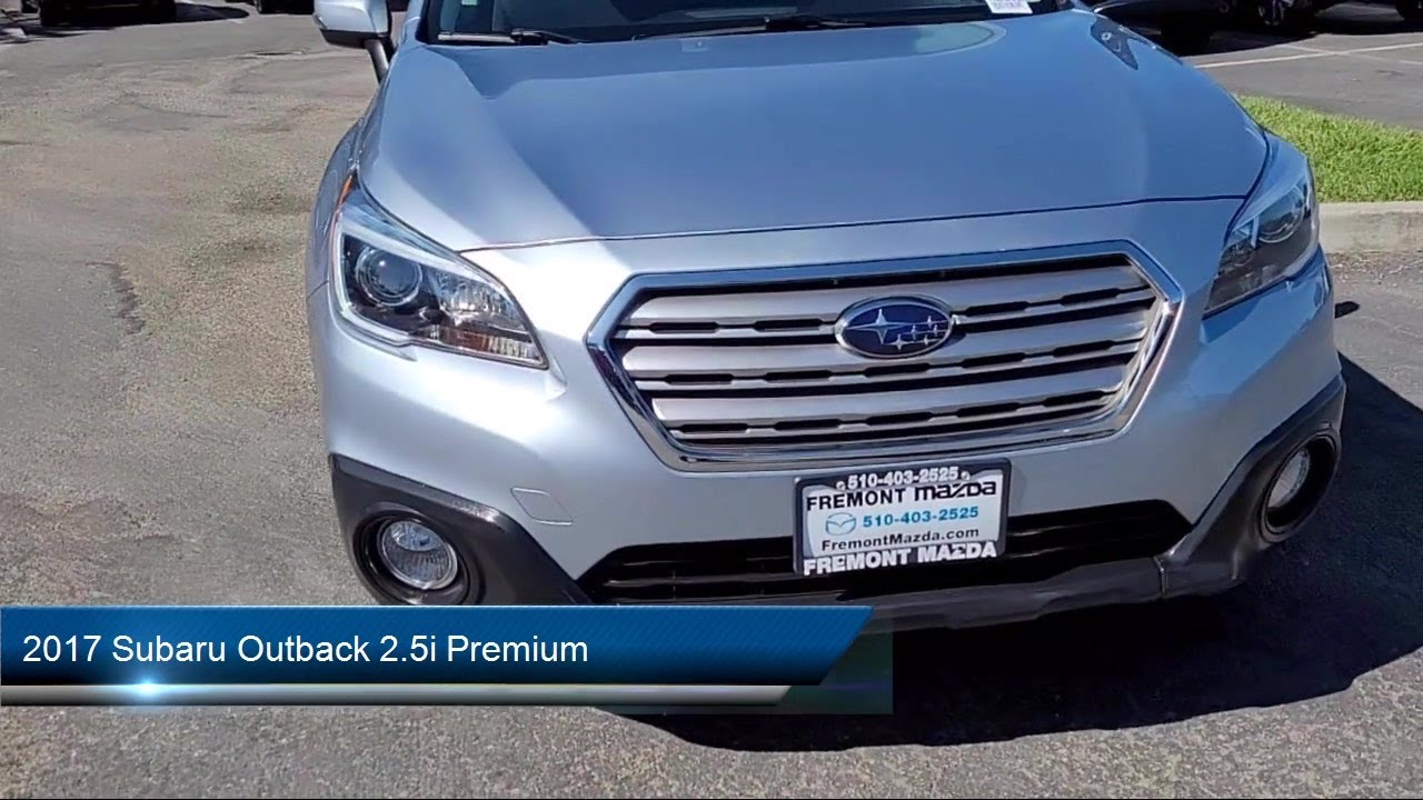 2017 Subaru Outback 2.5i Premium Sport Utility San Jose Palo Alto ...
