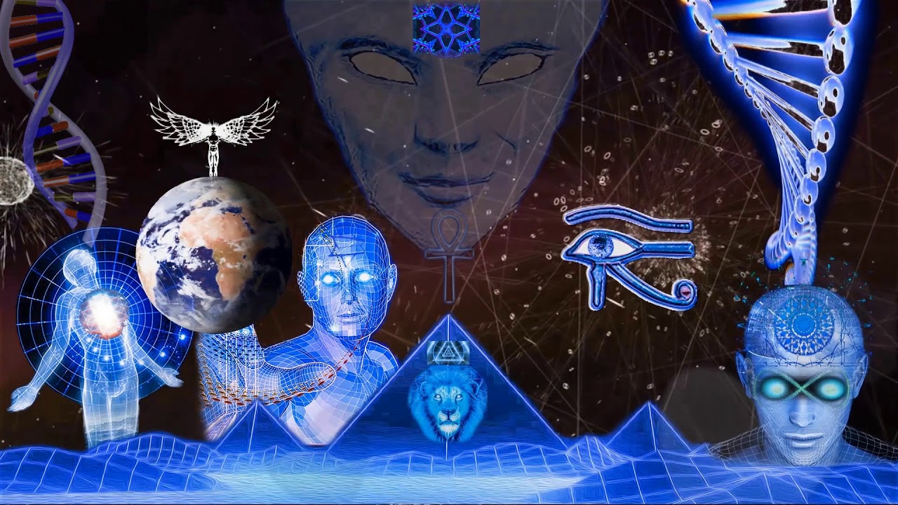 VISUAL MEDITATION: Cosmic Blue Matrix DNA Pleiadian Upgrade - YouTube