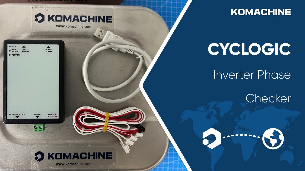 CYCLOGIC / Inverter Phase Checker (CL-MC02B) / INV-02277 - YouTube