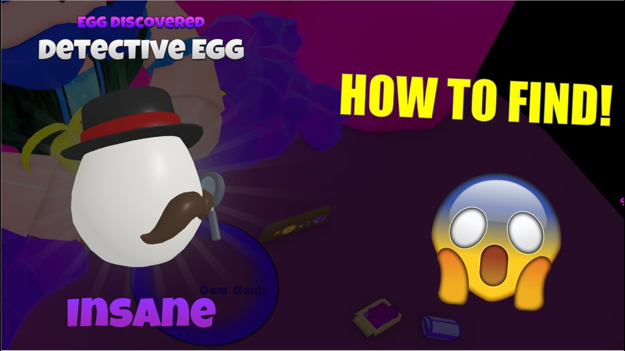 HOW TO FIND THE "DETECTIVE EGG" IN BUBBLE GUM SIMULATOR! || Roblox ...