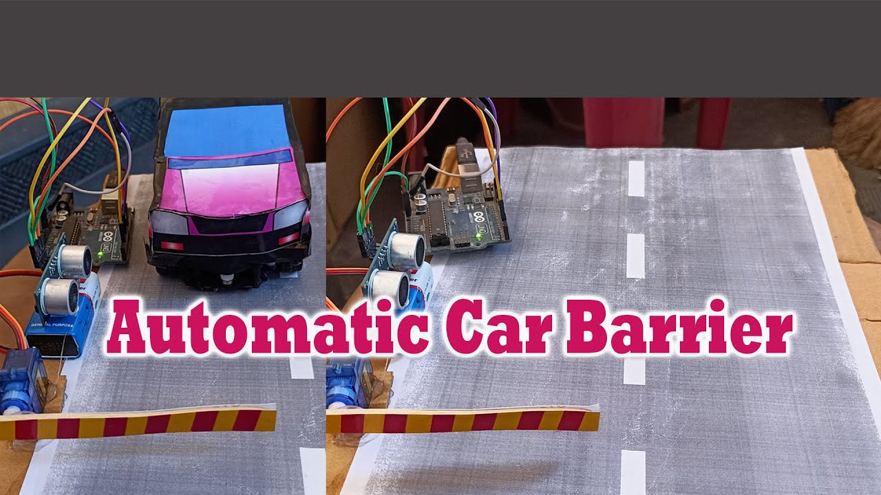 Automatic Car Barrier || How to make Automatic Car Barrier - YouTube