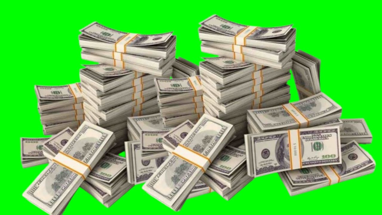 money 🤑 💰 Green Screen Chrome Free Video No Copyright free full video ...