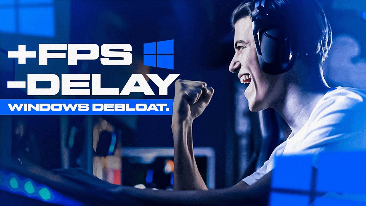 OTIMIZANDO O PC COM DEBLOAT! AUMENTAR O FPS NOS JOGOS E REDUZIR O DELAY ...